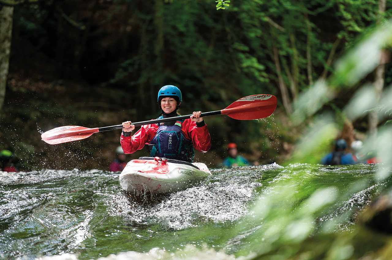2024 ShePaddles whitewater festival at the Tryweryn